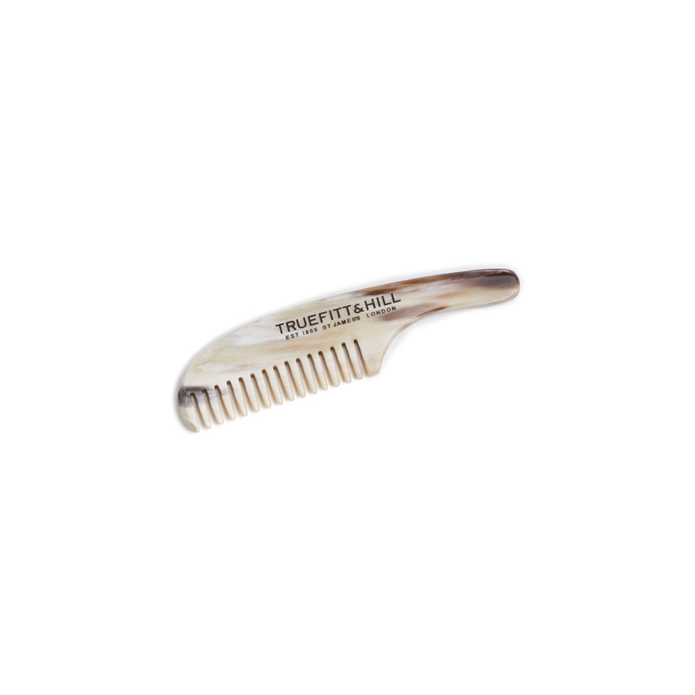 Moustache Comb | Natural Horn Hair Comb | Luxury Mens Hair Comb ...