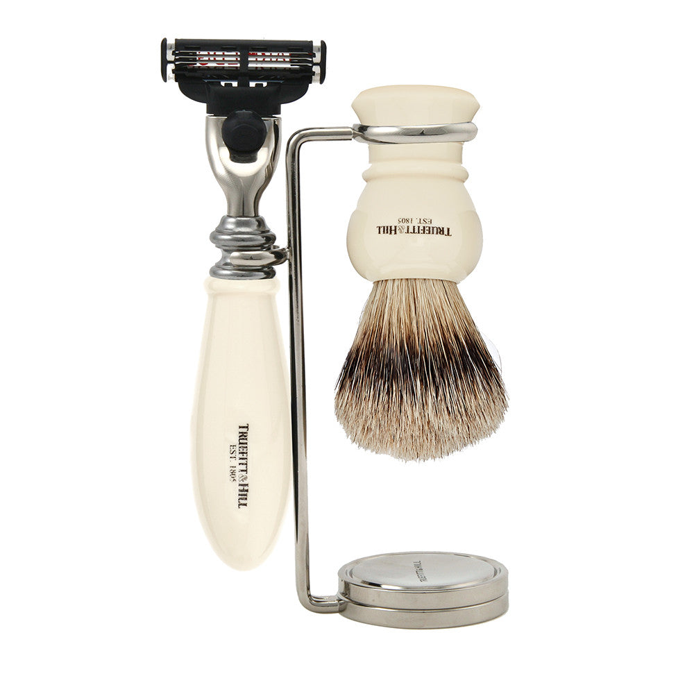 Shaving Brush & Razor Set | Regency Collection & Truefitt & Hill